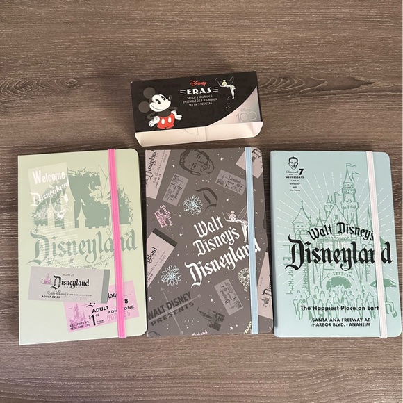 Disney | Office | Walt Disneys Eras Disneyland Journal Set Disney0 ...